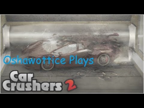 CAR CRUSHERS 2 EXPLOSION ([ENERGY CORE] Car Crushers 2 Beta) - YouTube