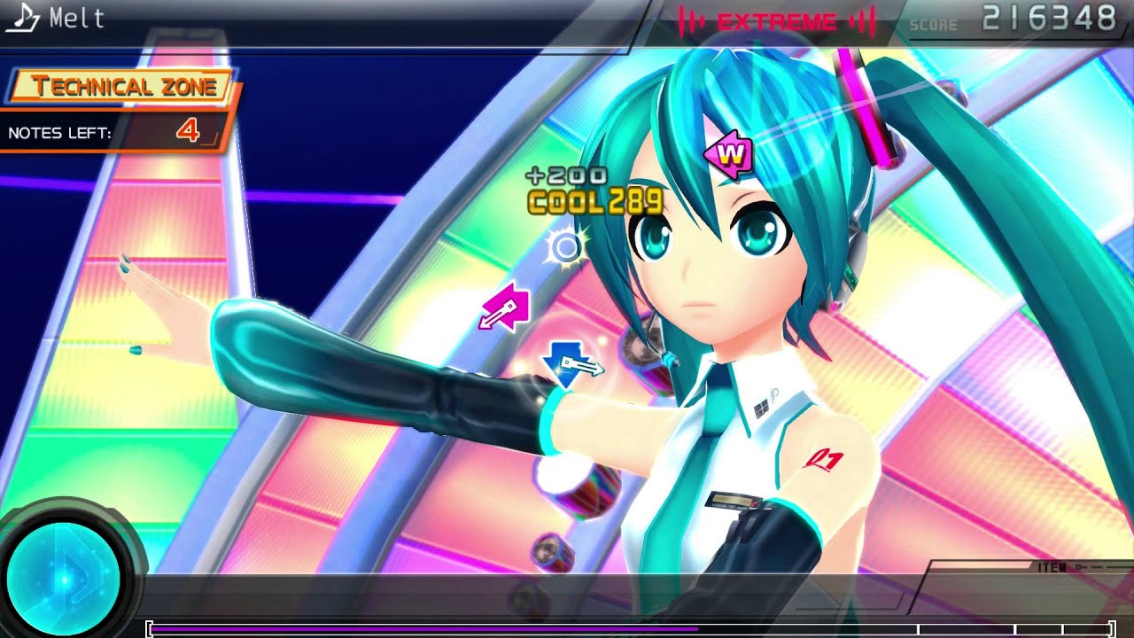 Hatsune Miku: Project DIVA F 2nd -Melt (Extreme) [Perfect] - YouTube