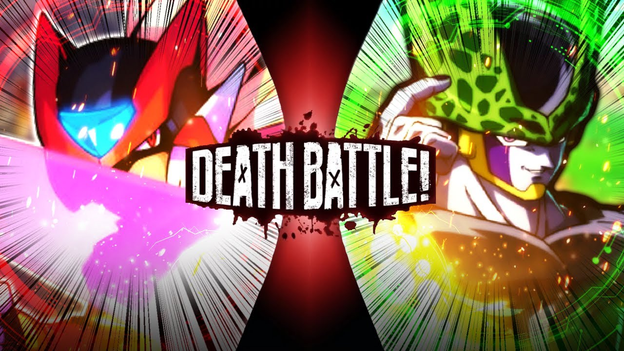 Omega Zero VS Cell (Mega Man VS Dragon Ball Z) | Fan Made Death Battle ...