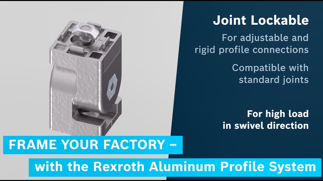 [EN] Bosch Rexroth FRAME YOUR FACTORY - with the Rexroth Aluminum ...