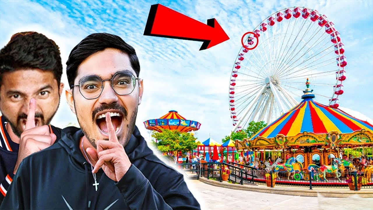 Finally! Roller Coster For First Time🤯 जब ऊपर गया तो दिल दहल गया Crazy ...