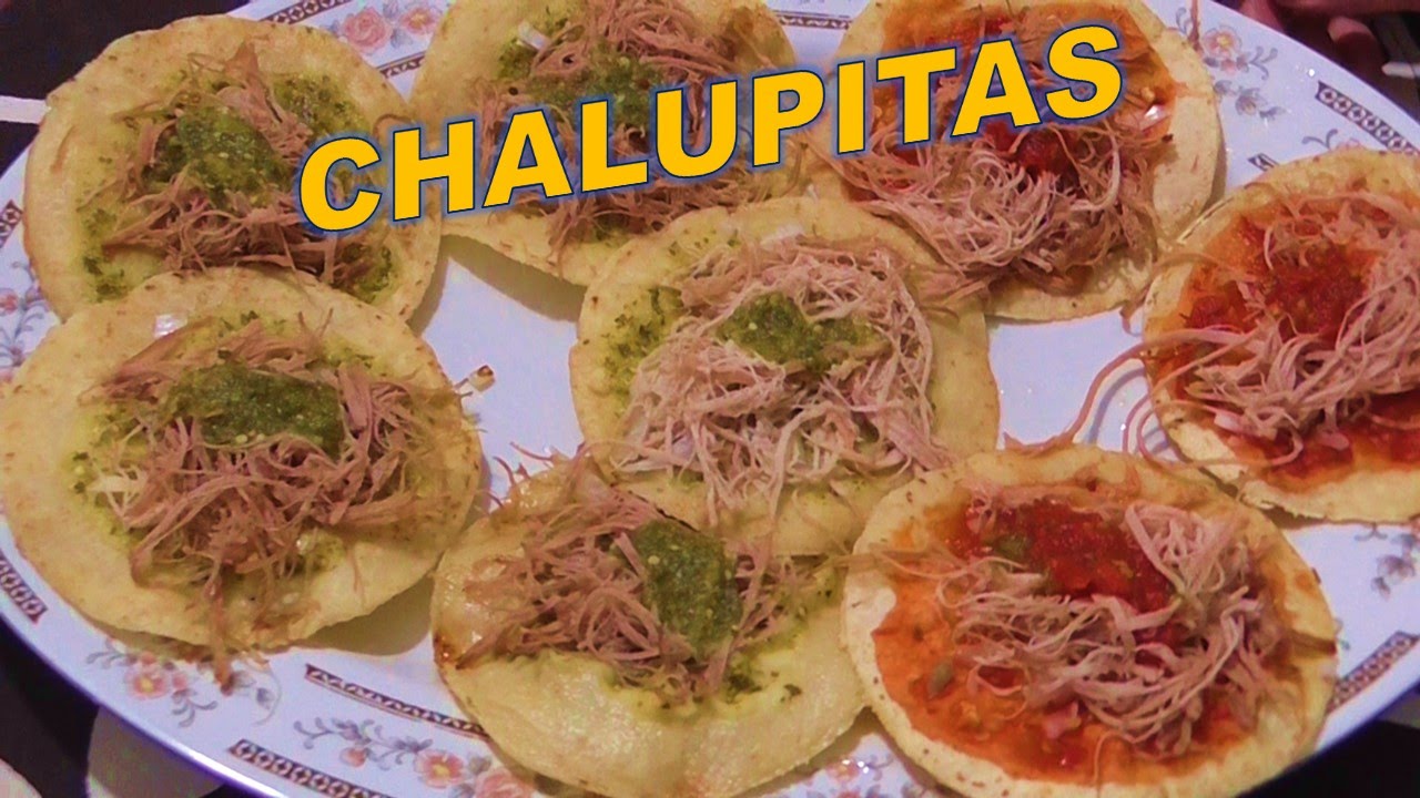 Como Hacer CHALUPITAS DE PUEBLA (COMIDA O BOTANA/receta facil/Cocina ...