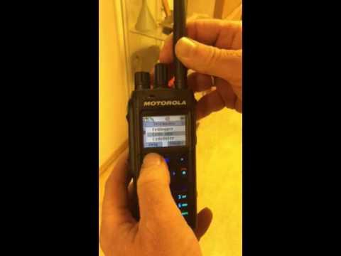 Måling av signalstyrke med motorola mtp 3250 - YouTube