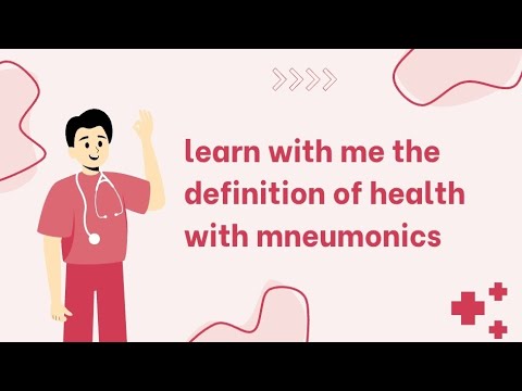 Definition of health | Community medicine in seconds - YouTube