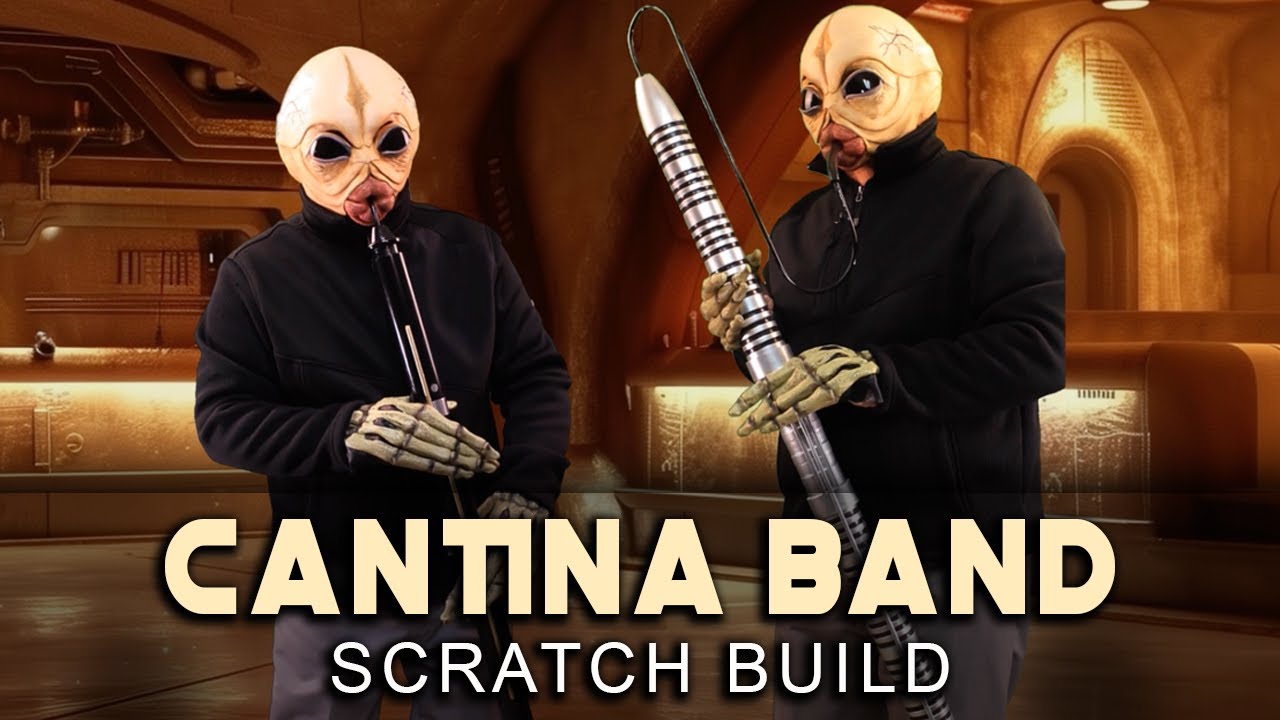 How to Make Cantina Band Instruments - YouTube