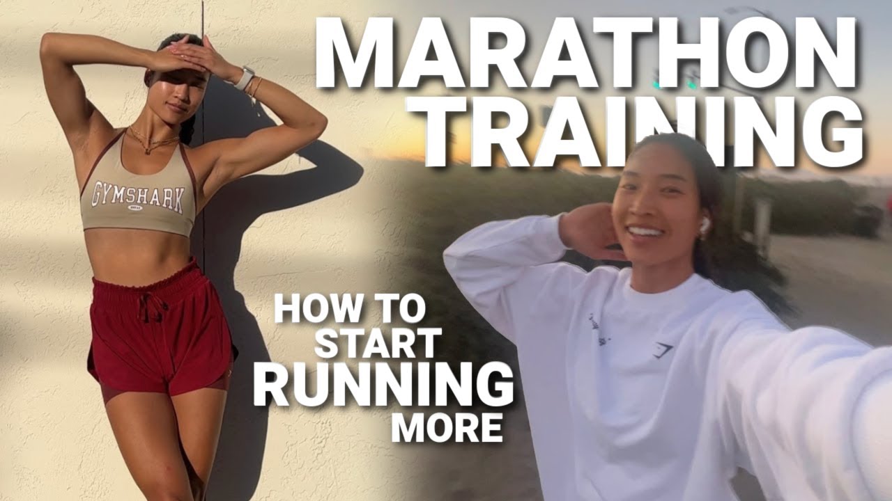 Training for my FIRST Marathon | How I Plan My Runs + Workouts! *week 1 ...