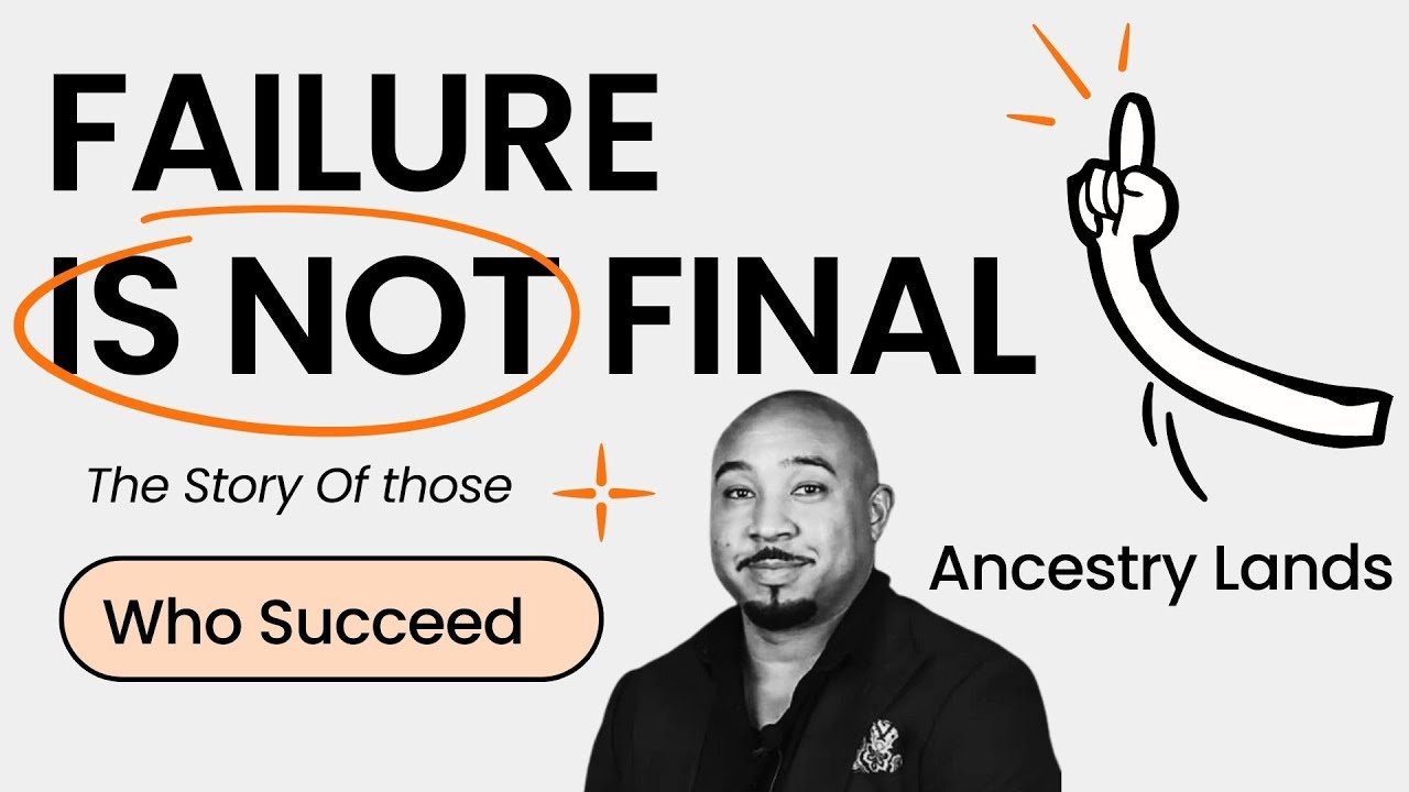 Failure is NOT Final - Hear the Story of those who Succeed - YouTube