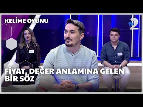 Fiyat, değer anlamına gelen bir söz | Kelime Oyunu