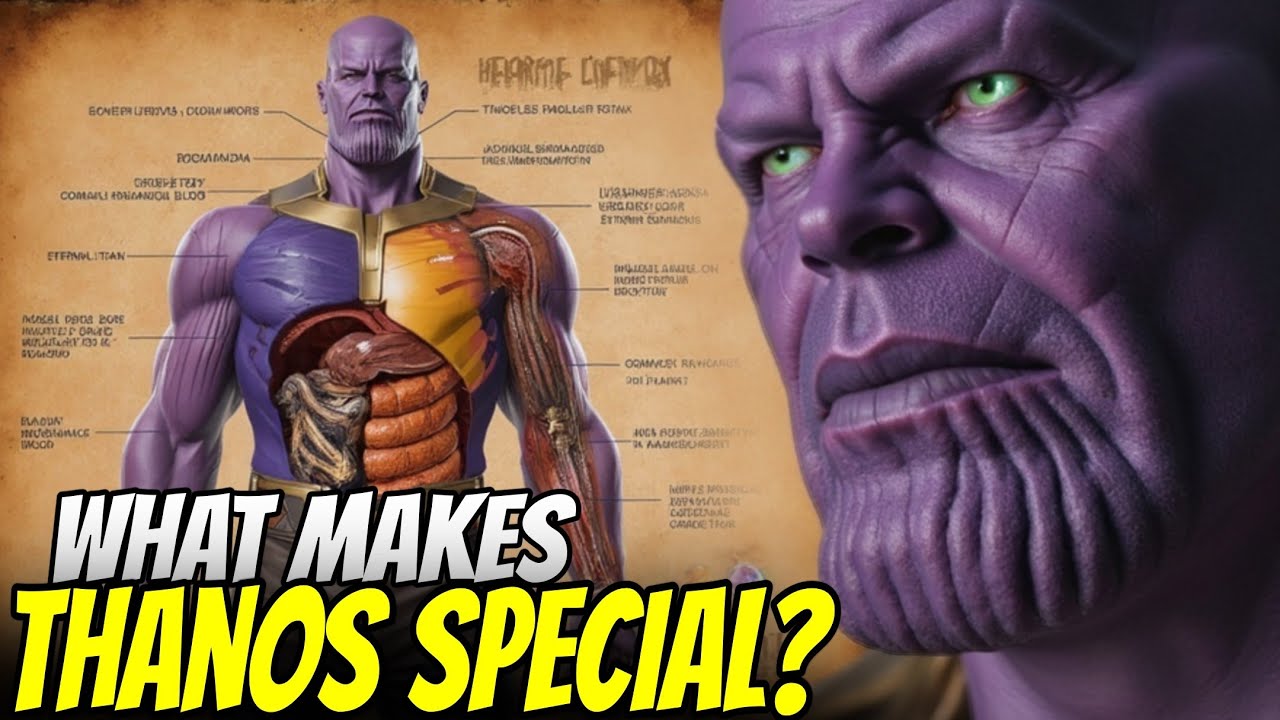 ANATOMY OF THANOS – THE TRUTH BEHIND HIS PURPLE SKIN AND INSANE POWER ...
