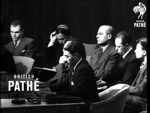 United Nations Conference Meets On Czechoslovakia AKA UN Meet Over Czech Coup (1948)