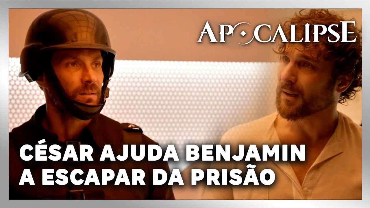 APOCALIPSE: Benjamin foge da Nova Babilônia com César, Gideon, Tamar e Brenda - YouTube