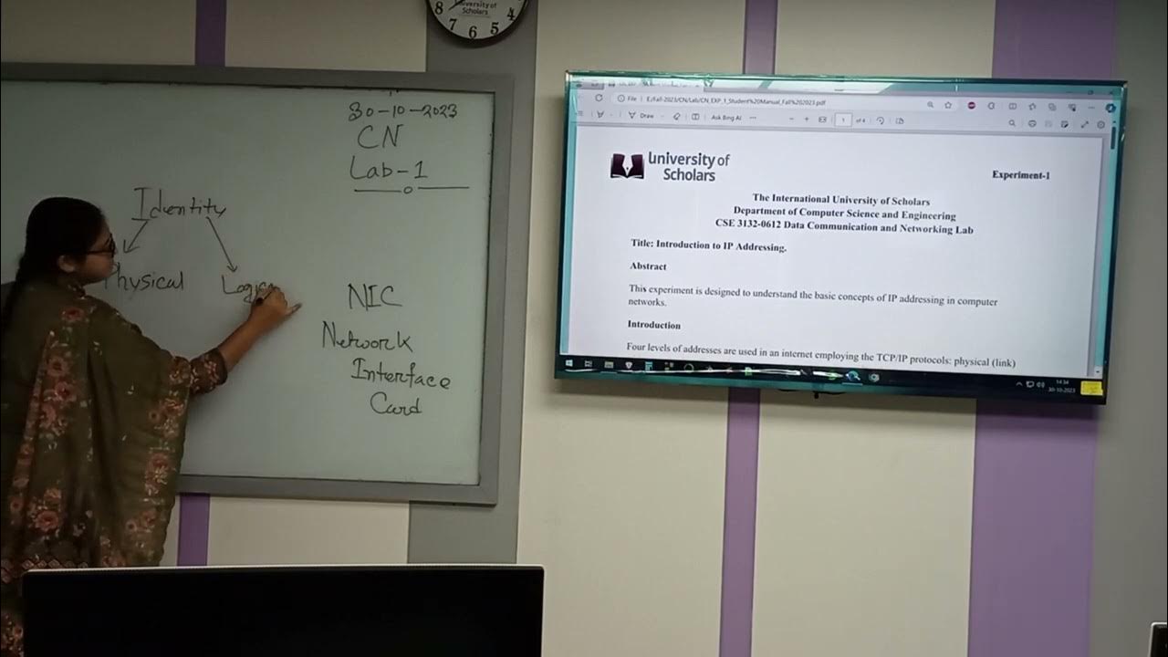 Data Communication and Networking | Lecture-01 | CSE | Sanjida Shimu | University of Scholars ...