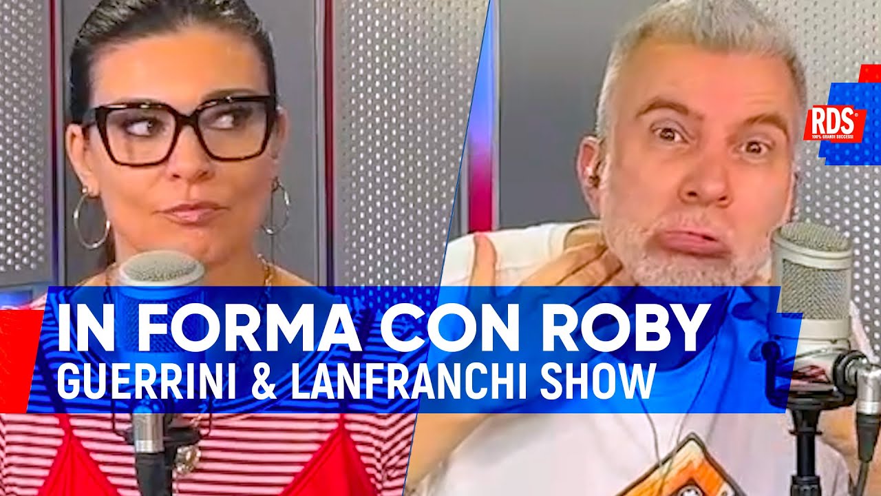 In Forma con Roby: Roberta Lanfranchi, Claudio Guerrini e gli esercizi per gli zigomi - YouTube