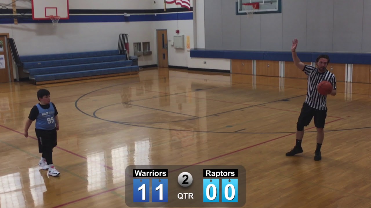 2018 AAU Basketball - Warriors vs Raptors - YouTube