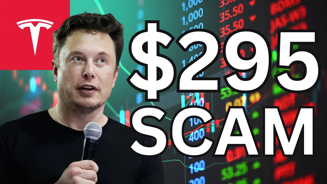 Wall Street Tesla Stock $295 Scam - YouTube