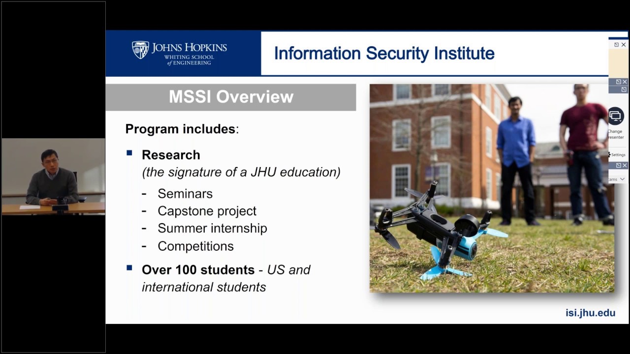 MS in Security Informatics (Spring 2020 Virtual Information Session ...