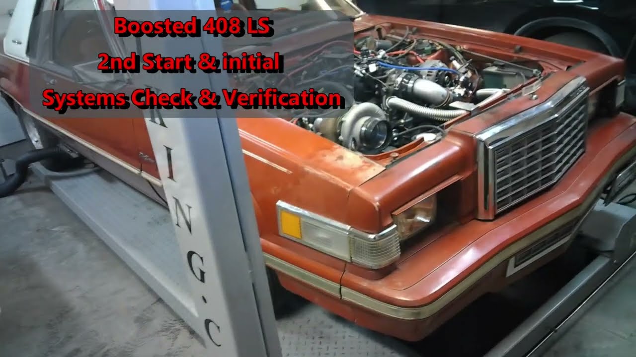 408 LS & 100 LB PER HR fuel injectors 2nd start & systems verification ...