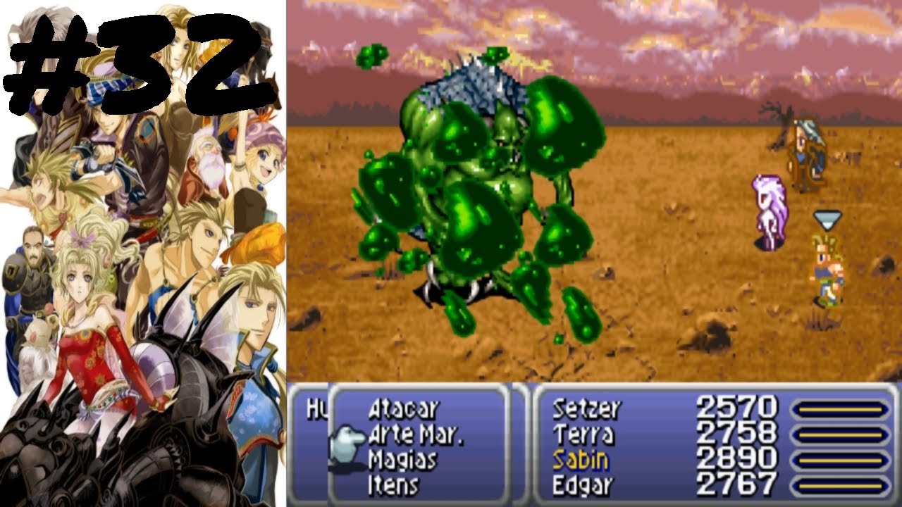Final Fantasy VI Advance Pt-Br Detonado (100%) #32 Terra Recupera seu ...