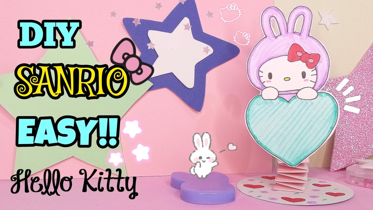Easy paper crafts SANRIO / Easy DIY/ Tutorial Sanrio/ Easy ideas / DIY ...
