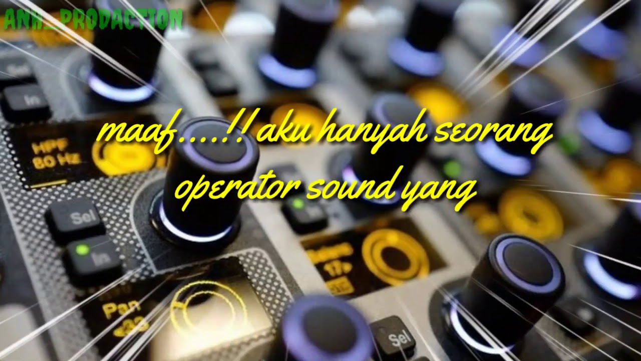 operator sound system - YouTube