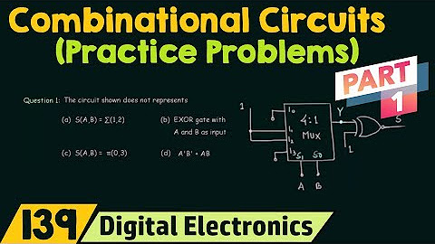 Combinational Circuits - Practice Problems - YouTube