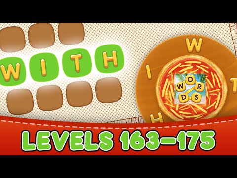 Word Pizza Levels 163 - 175 Answers - YouTube