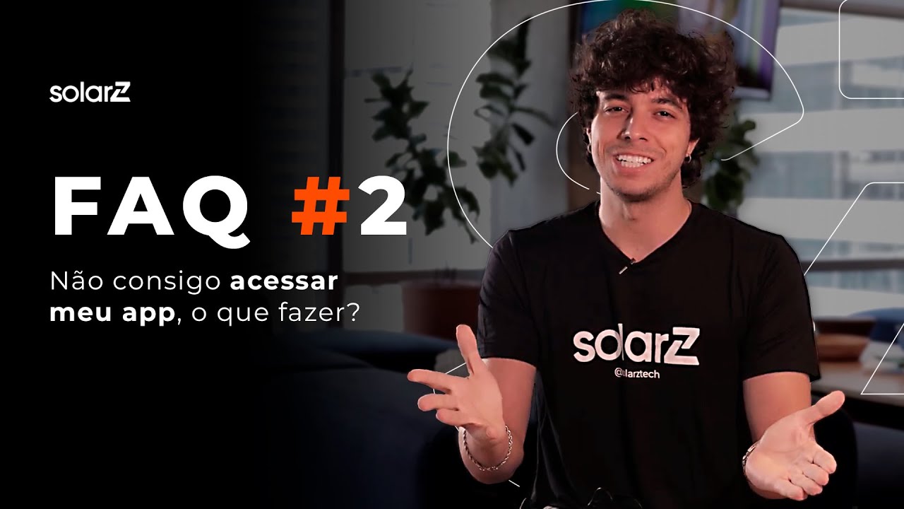 Não consigo acessar meu app da SolarZ, o que fazer? - YouTube