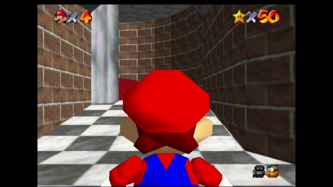 Super Mario 64 - Endless Stairs Glitch - YouTube