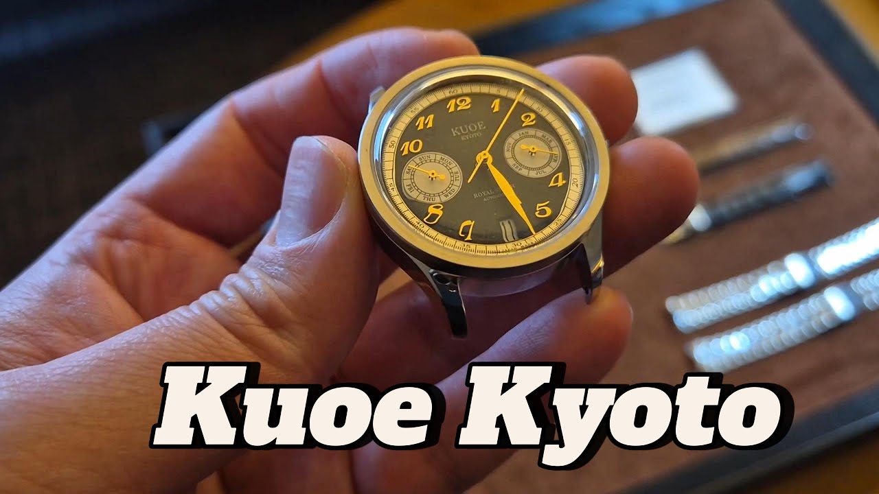 아시아인의 손목에 최적화된 시계브랜드 쿠오(Kuoe Kyoto) 신라호텔 팝업스토어 후기 - YouTube