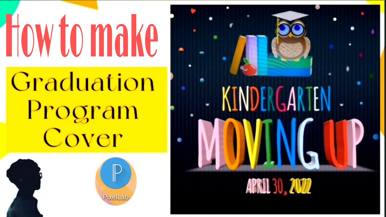 How to make Graduation Program Cover | #editing - YouTube