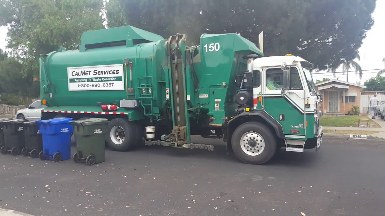 CalMet Services Peterbilt 320 Elliptical N3 Amreps 150 & 152 - YouTube