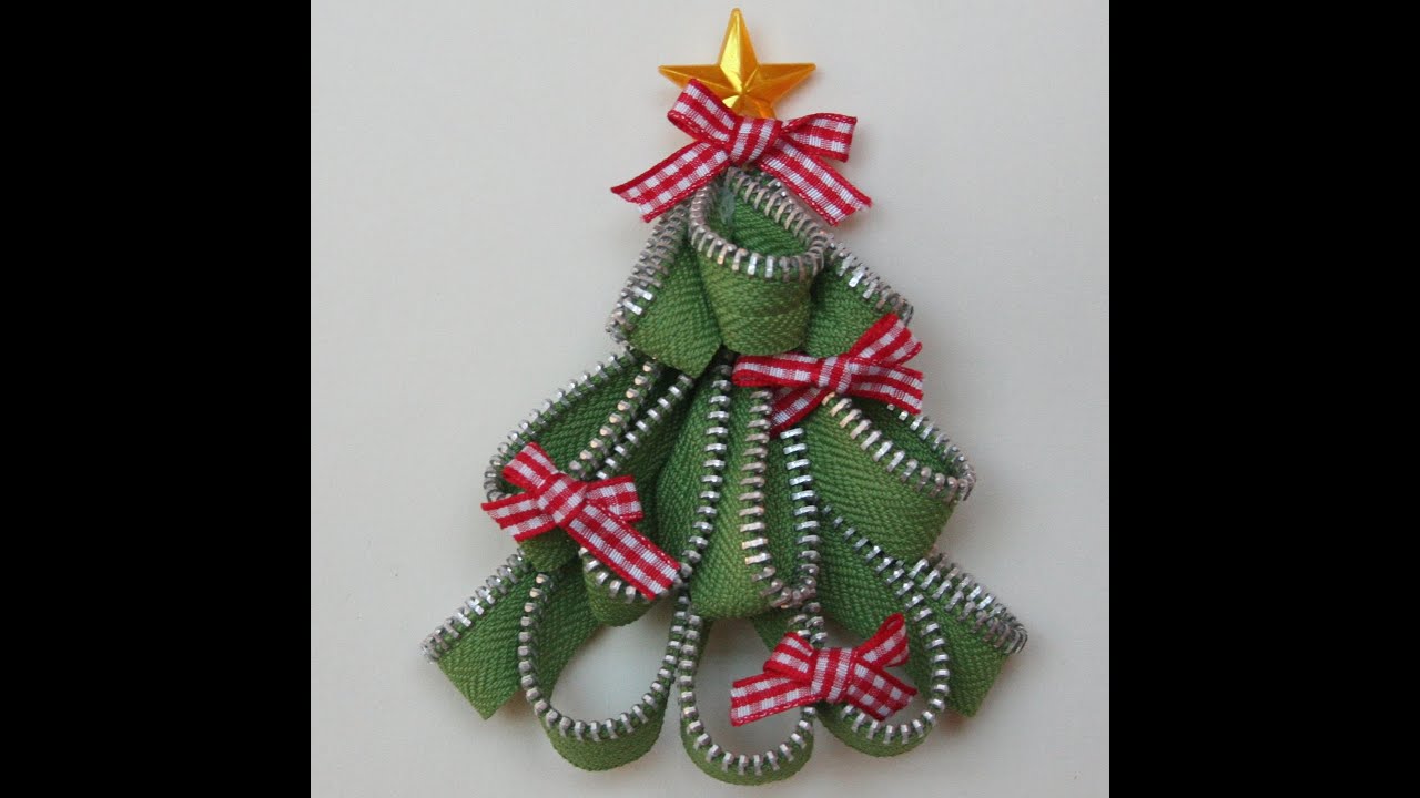 Zipper Trim Tree Tutorial - YouTube