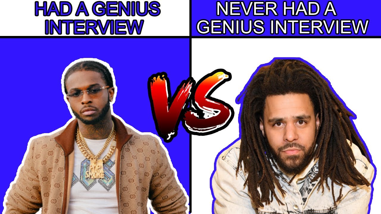 RAPPERS WHO HAD A GENIUS INTERVIEW VS RAPPERS WHO NEVER HAD A GENIUS ...