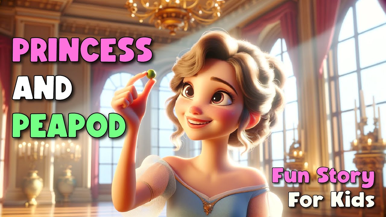 PRINCESS AND PEAPOD | FUN STORY FOR KIDS | EDUCATIONAL STORY FOR KIDS ...