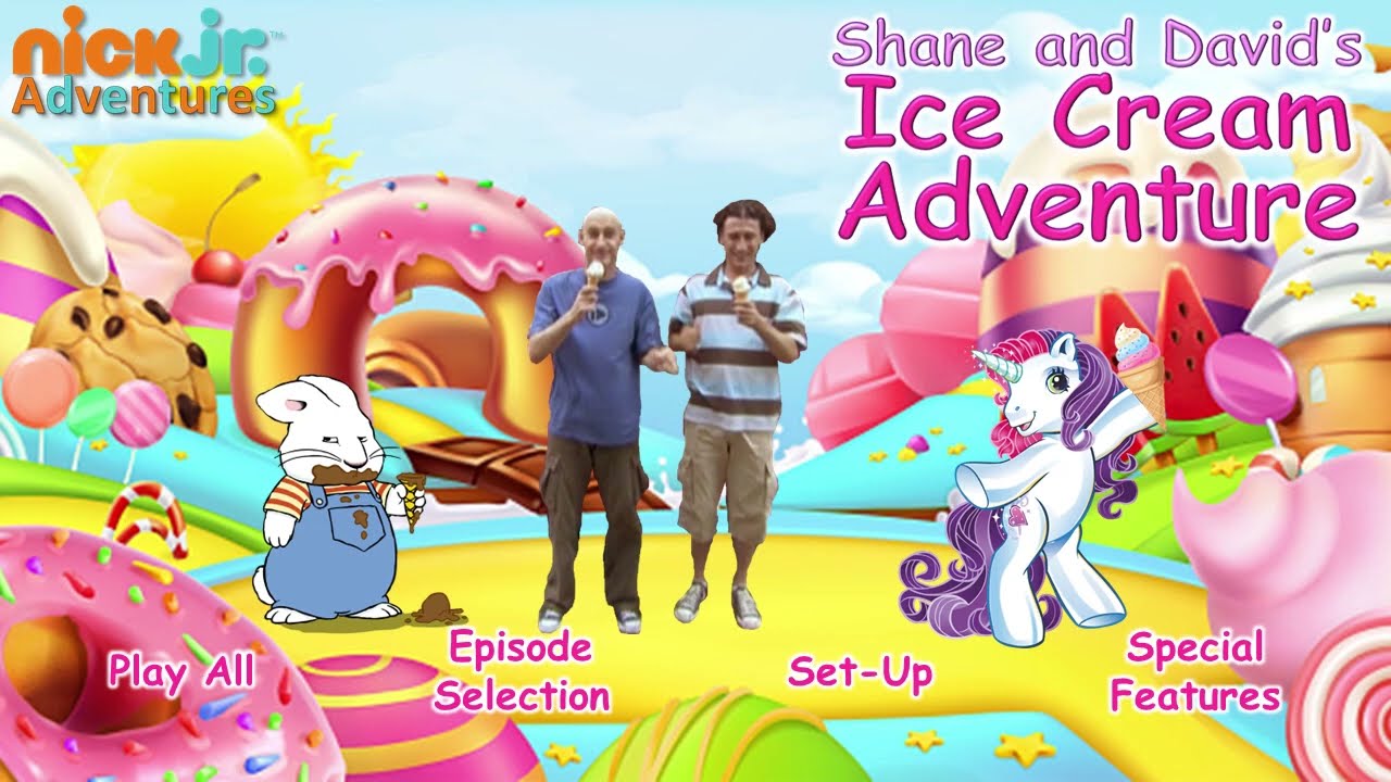 Shane and David's Ice Cream Adventure DVD Menu - YouTube