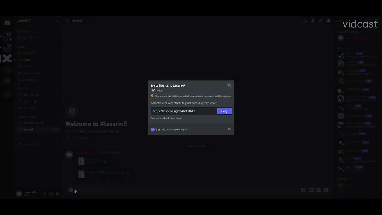 Roblox bedwars config discord server - YouTube