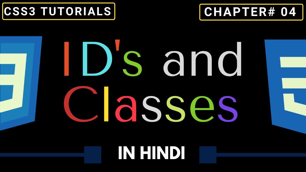 Id And Classes In Html And Css What Is Id And Class Css Tutorials 3187
