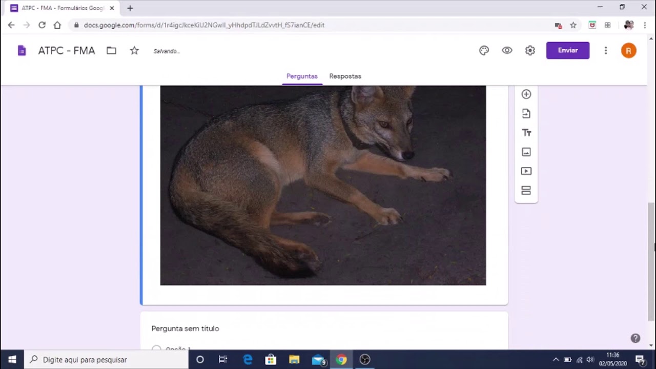 como usar o google forms parte 1 - YouTube