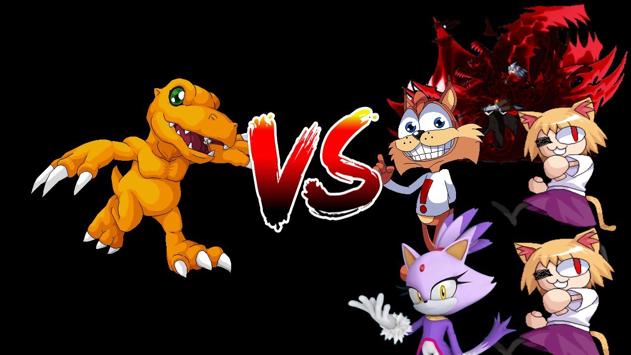 SUPER SMASH BROS CMC PLUS V9 EXTENDED AGUMON VS UNLIMITED RAGNA THE ...