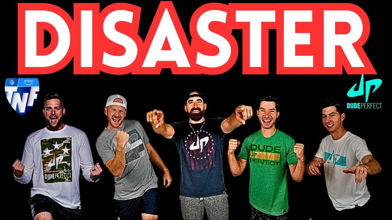 The FINAL NFL Dude Perfect Broadcast of 2023 Was a DISASTER - YouTube