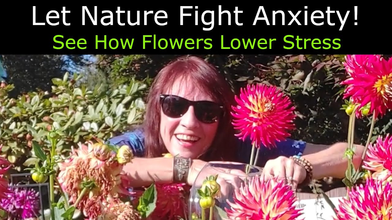 Let Nature Fight Anxiety! See How Flowers Lower Stress - YouTube