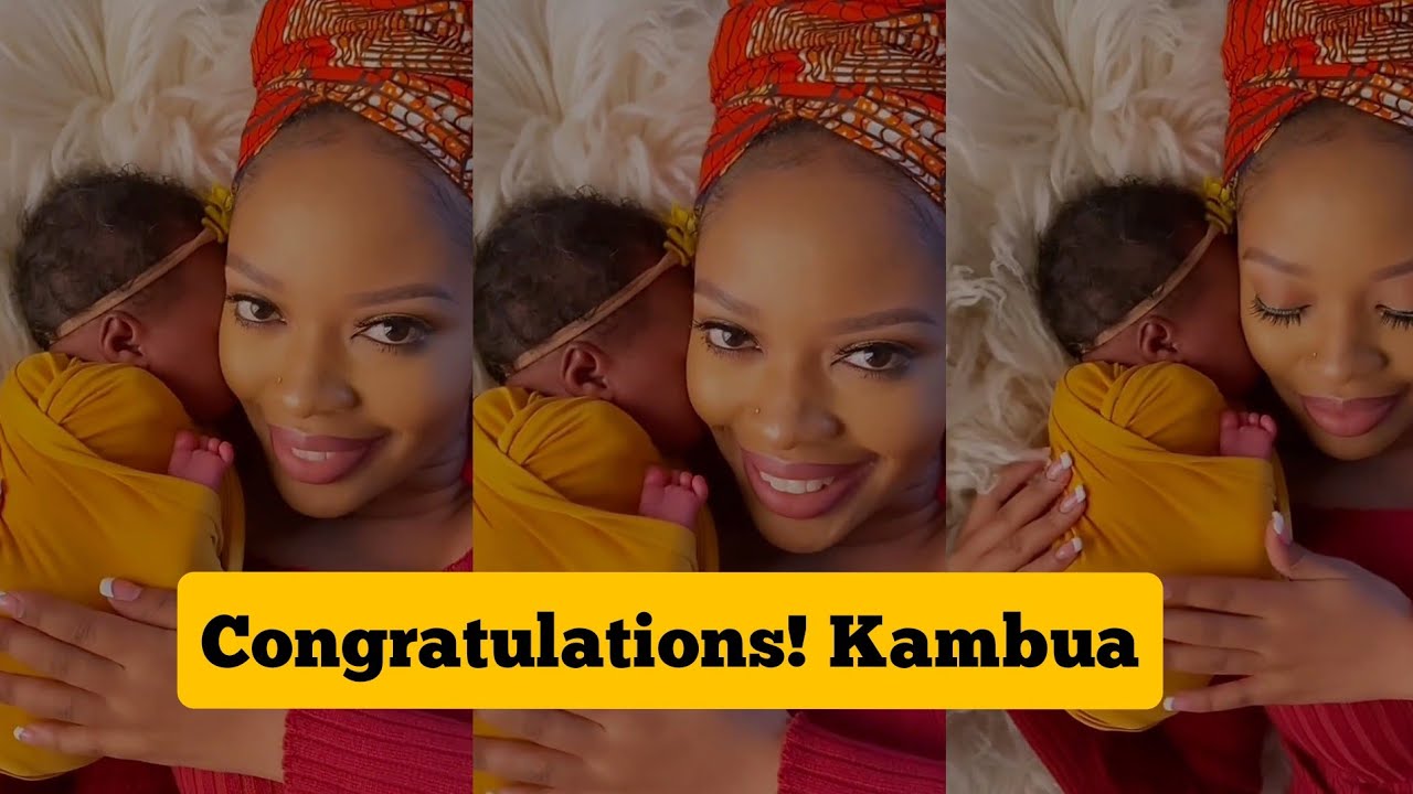 Award-Winning Gospel Singer Kambua Welcome Her 3rd Child. Its a baby ...