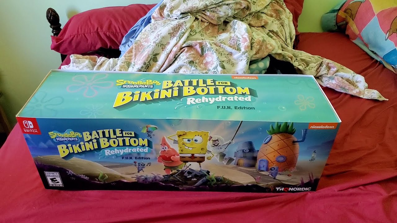 Spongebob Squarepants Battle For Bikini Bottom Rehydrated Video Game ...