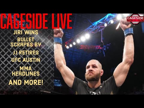 Cageside Live Ep.9 - UFC 275, JJ retires, UFC Austin , MMA Headlines ...