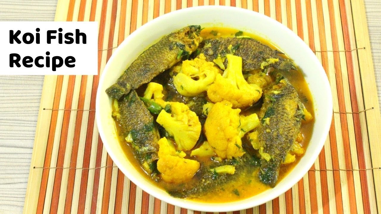 ফুলকপি দিয়ে দেশি কৈ মাছ রান্না | Bengali Koi Fish Recipe With ...