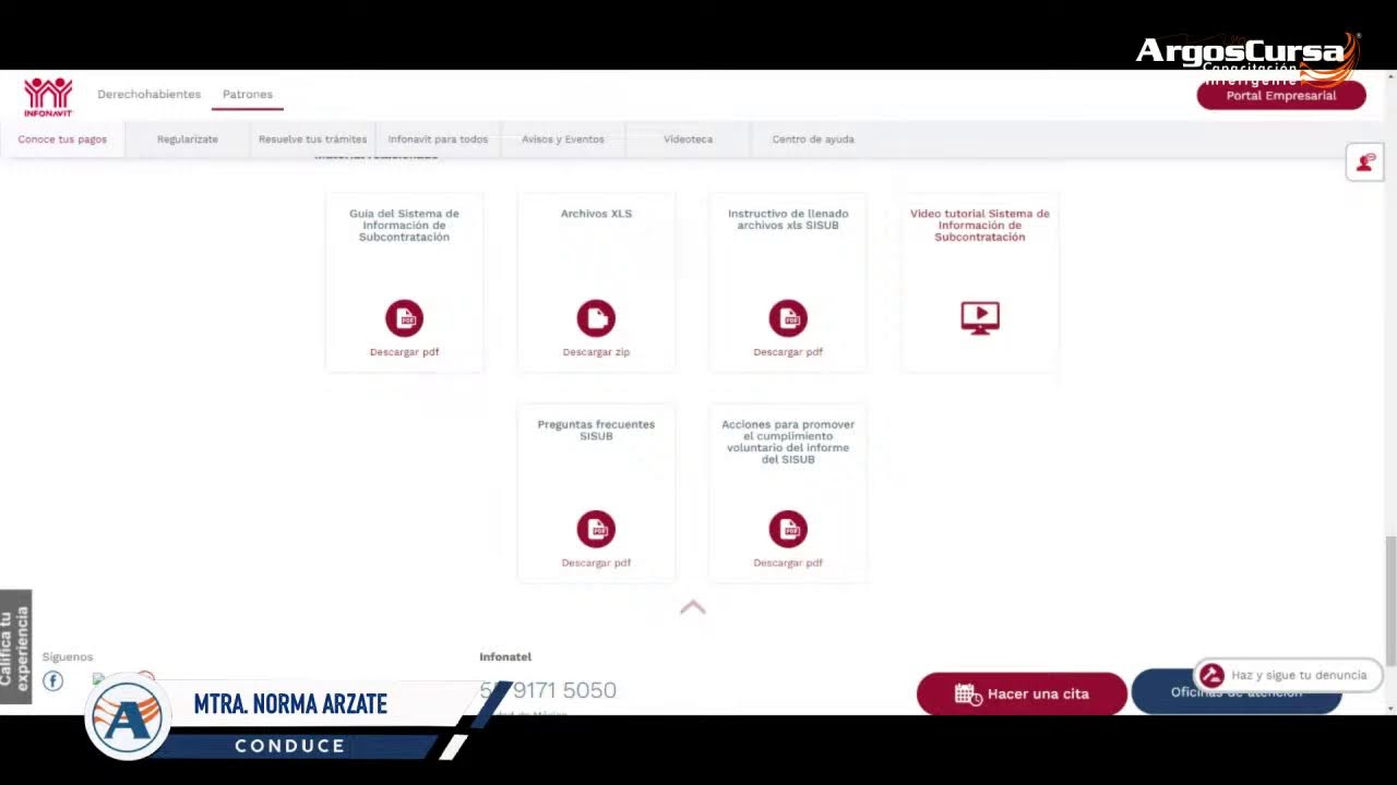 SISUB INFONAVIT para los REPSE - YouTube