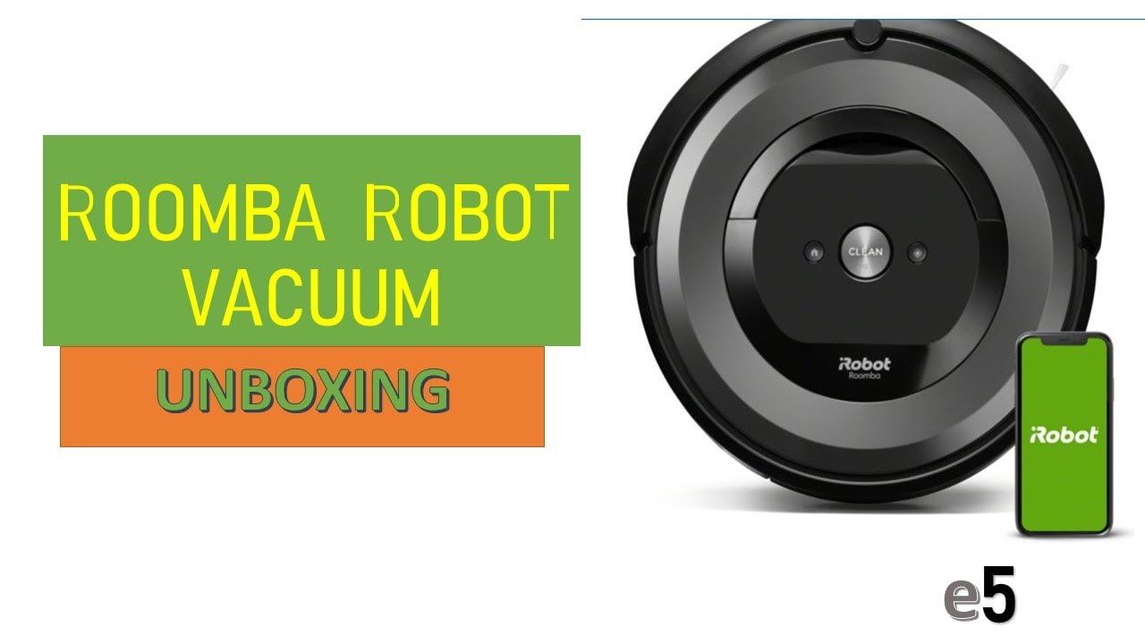 Unboxing Robot Vacuum from iRobot - Robotic vacuums WiFi - YouTube