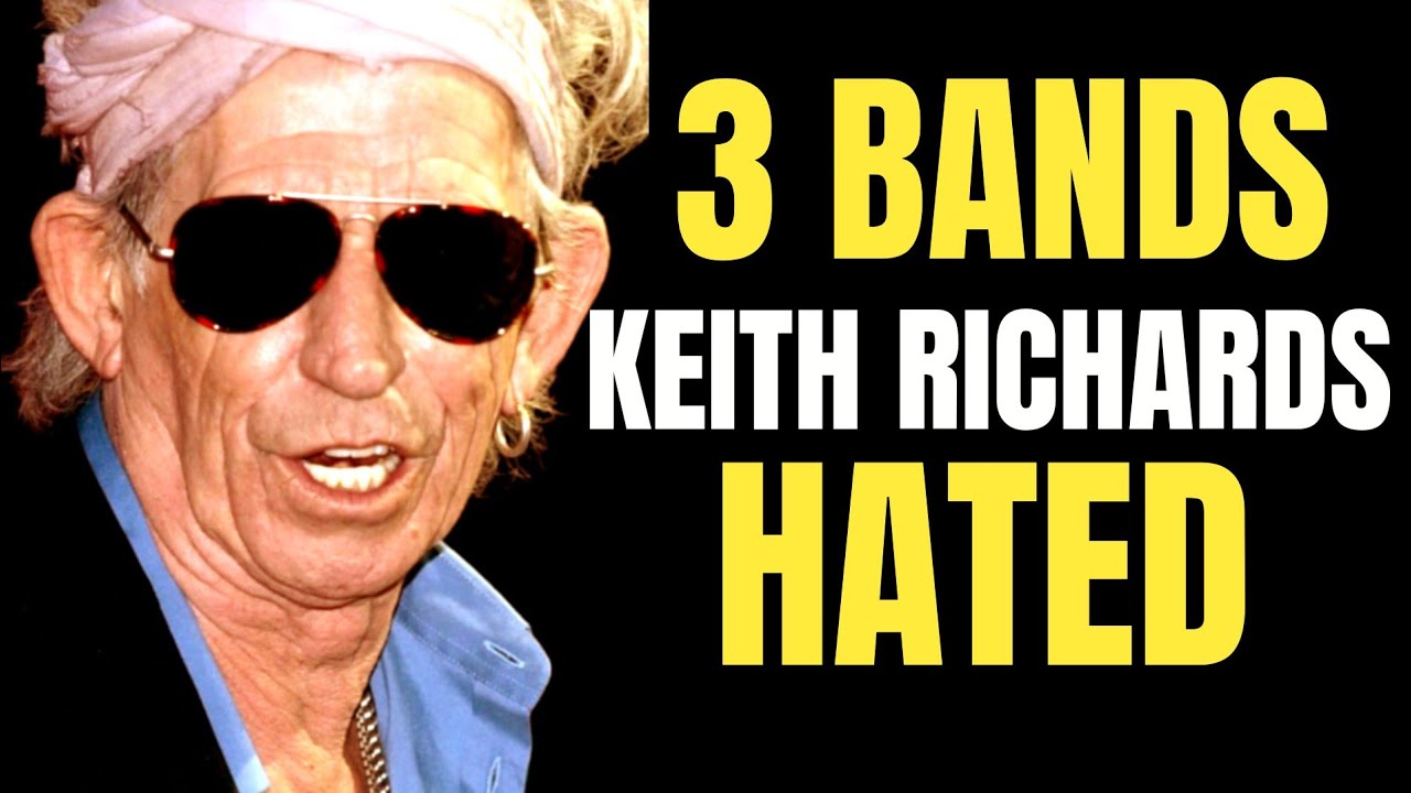 3 Bands That Keith Richards HATED The Most - YouTube
