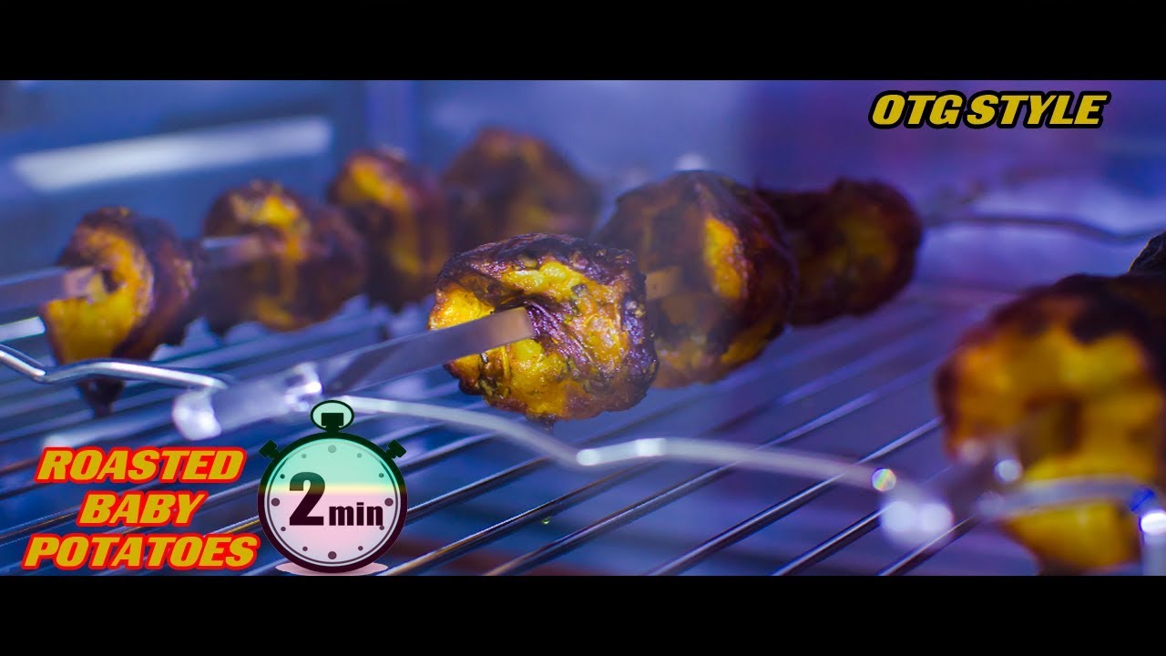 Roasted Baby Potatoes | Cinematic style | Bajaj 2200TMSS | How to roast ...