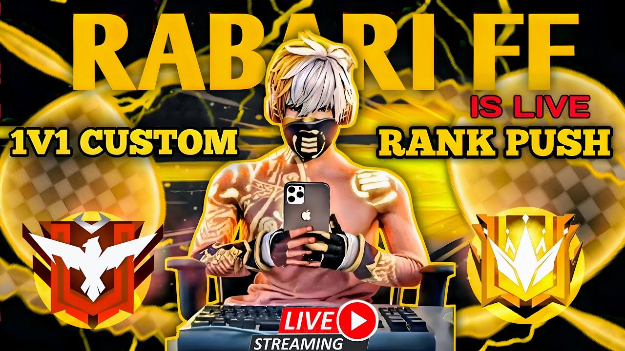 FF New Rank Season ) RABARI FF IS BACK ) Br Rank Push Live - YouTube